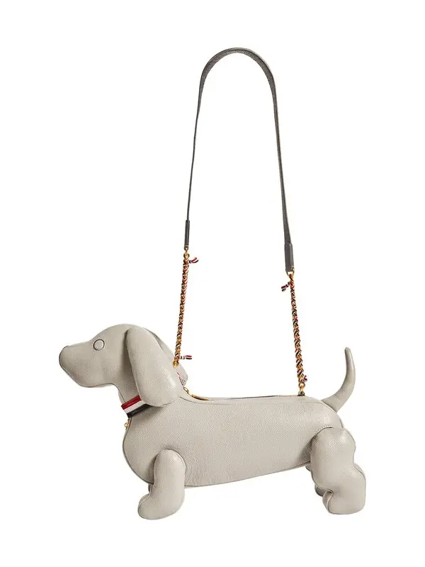 Thom Browne Mini Hector Cross-body Bag - Grey