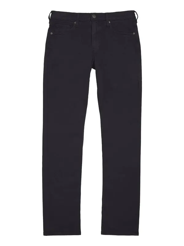 Paige Federal Slim Straight Jeans - Navy