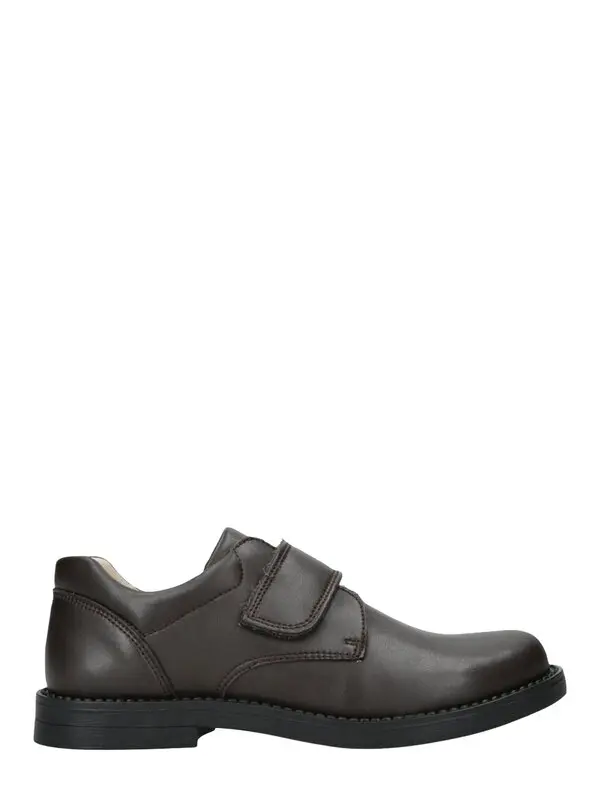 Trotters Leather School Shoes - Brown