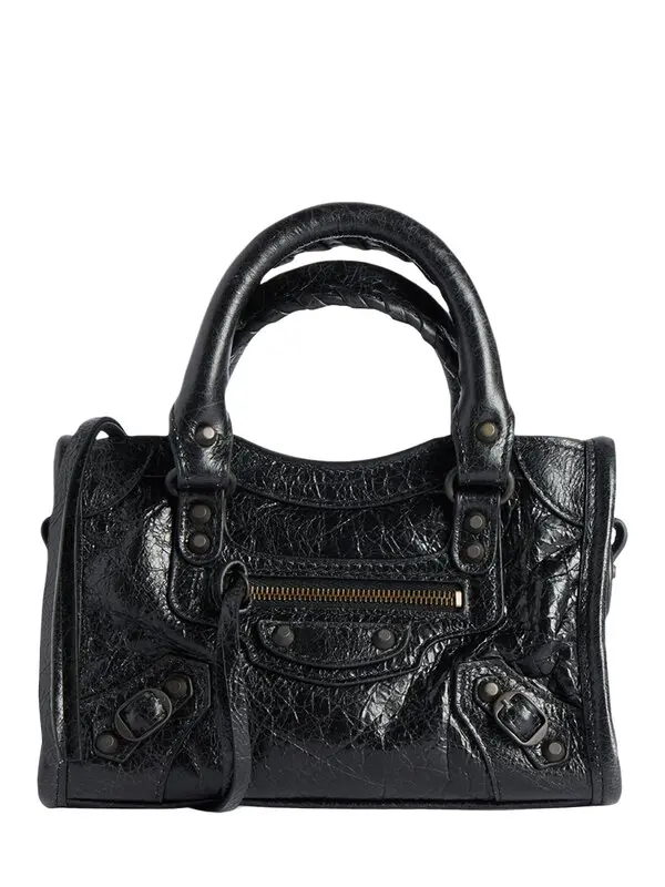 Balenciaga Nano Le City Top-handle Bag - Black