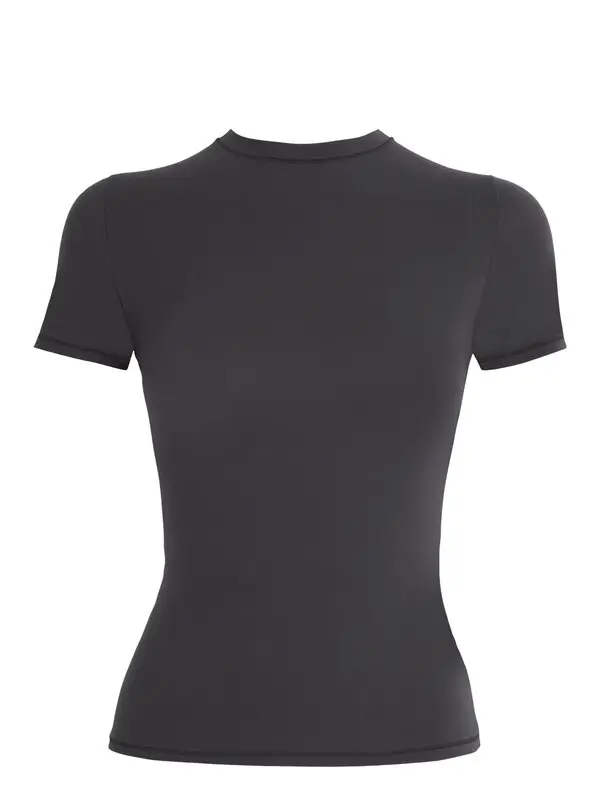 SKIMS Fits Everybody Short-sleeve T-shirt - Black