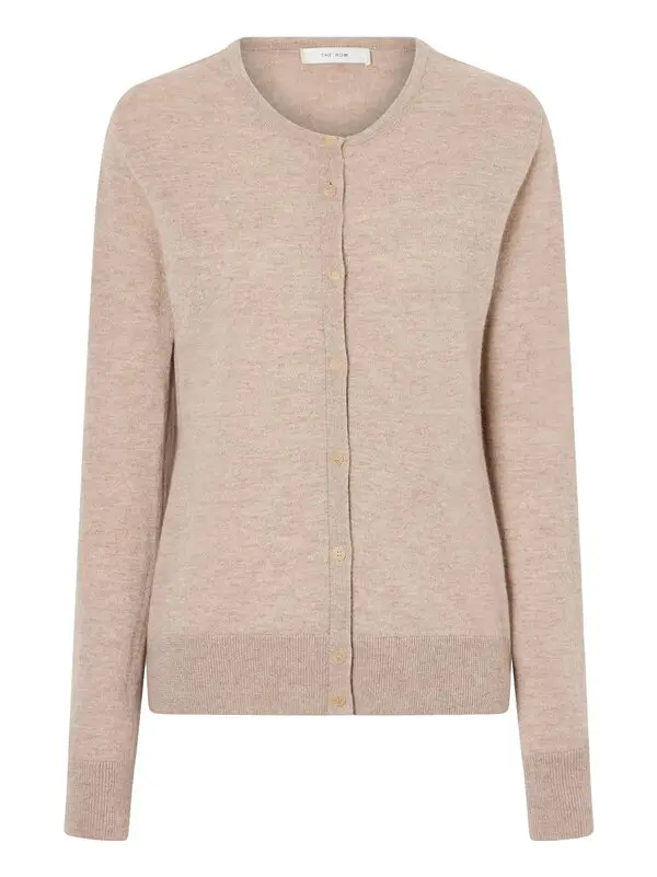 THE ROW Noelia Cashmere Cardigan - Neutrals