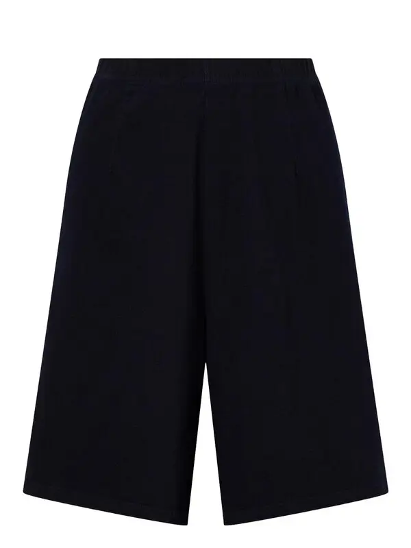 THE ROW Larissa Cotton-jersey Shorts - Blue