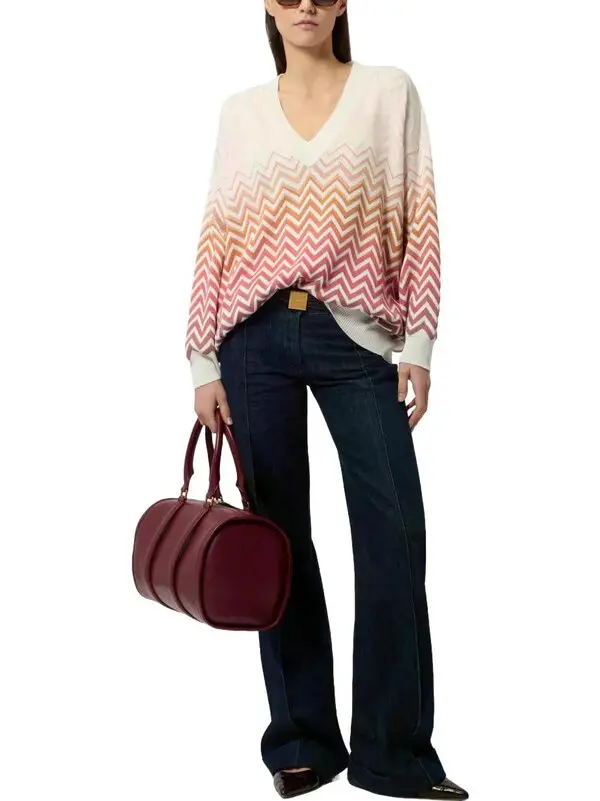Missoni Chevron Knit Top - Neutrals