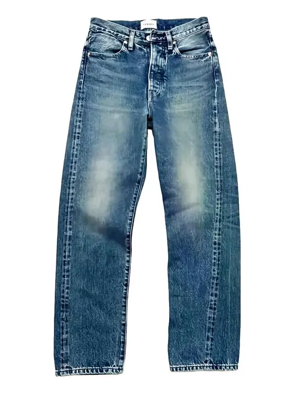 TANAKA Button Jeans - Blue