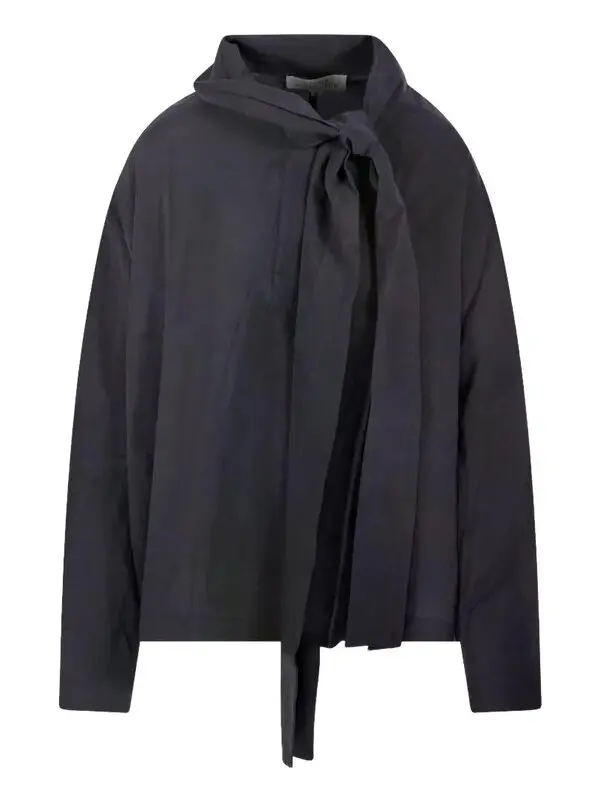 Studio Nicholson Tie Neck Top - Blue