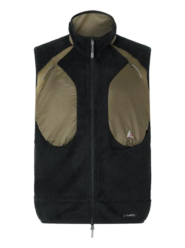 ROA Ocular Two-tone Polartec® High Loft™ Gilet - Black