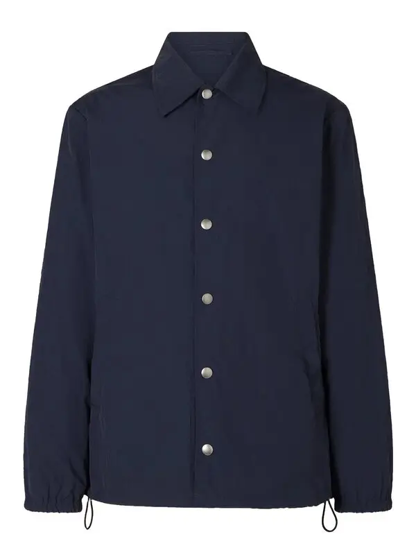 Dries Van Noten Vorrie Shell Jacket - Blue