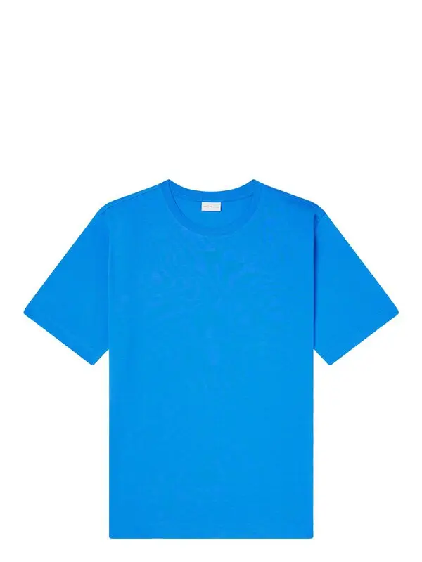 Dries Van Noten Cotton-jersey T-shirt - Blue