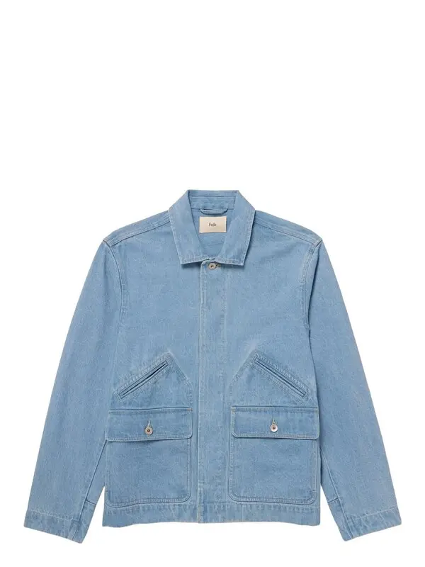Folk Archive Denim Jacket - Blue
