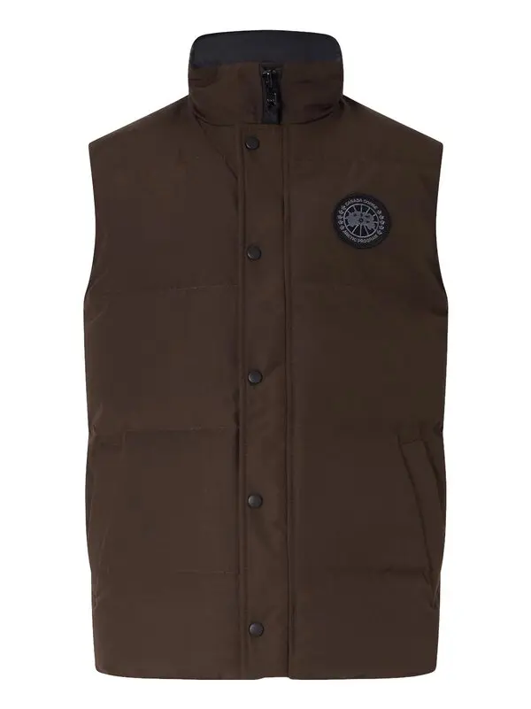 Canada Goose Black Label Garson Quilted Shell Down Gilet - Brown