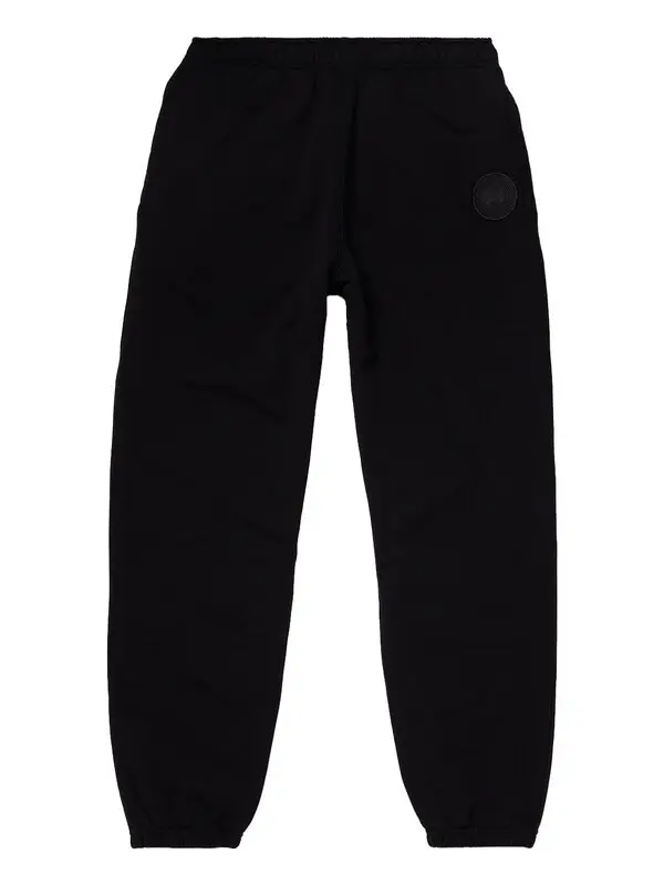 Canada Goose Rove Logo-appliquéd Cotton-jersey Sweatpants - Black