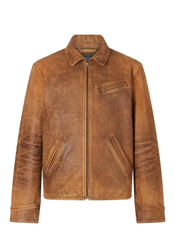 Polo Ralph Lauren Leather Jacket - Brown
