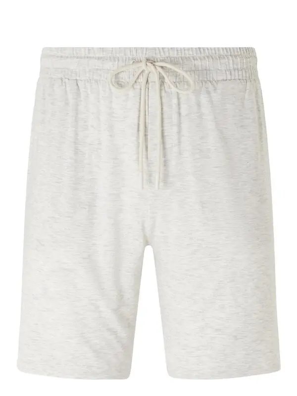 Zimmerli Straight-leg Lyocell-blend Jersey Shorts - Neutrals
