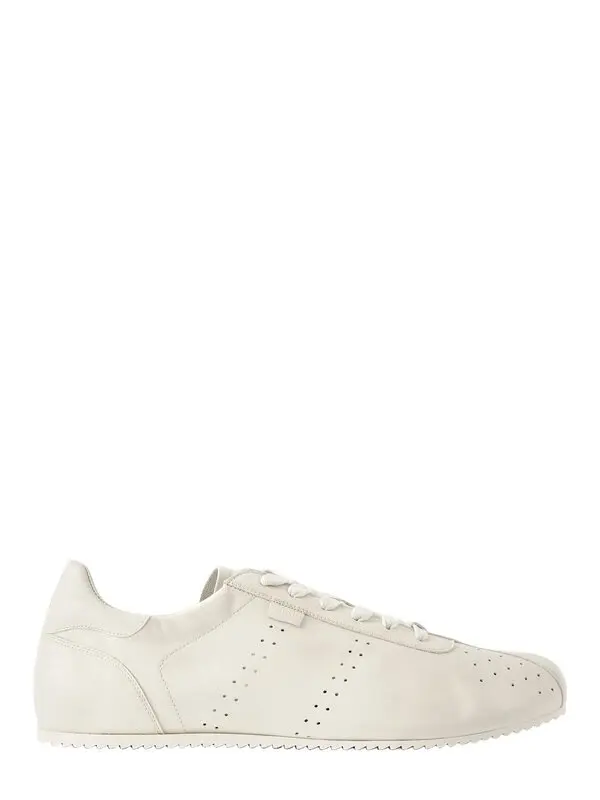 Ami Low-top Leather Sneakers - White