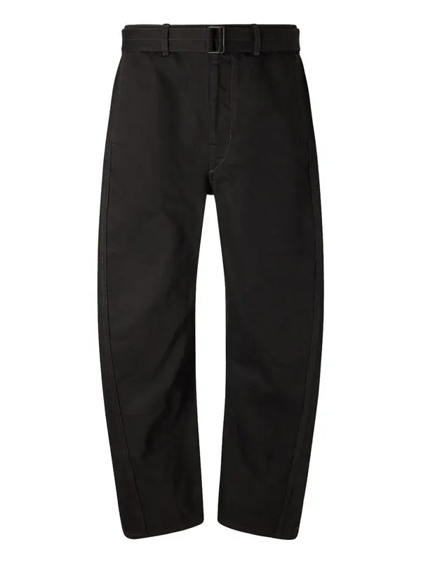 LEMAIRE Belted Jeans - Black