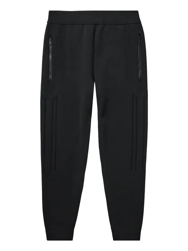 Fusalp Cyrion Tapered Double-faced Wool-blend Sweatpants - Black