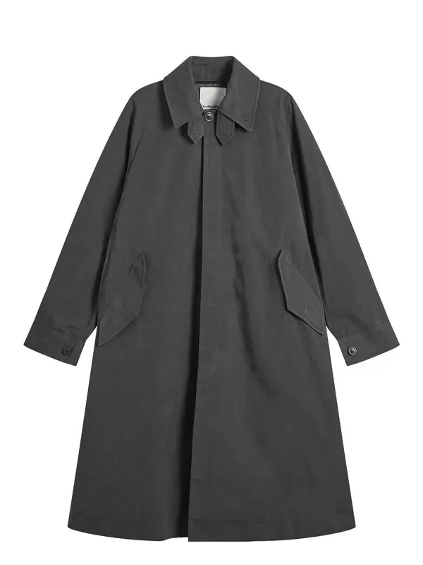 You Must Create Runner Trench Coat - Grey