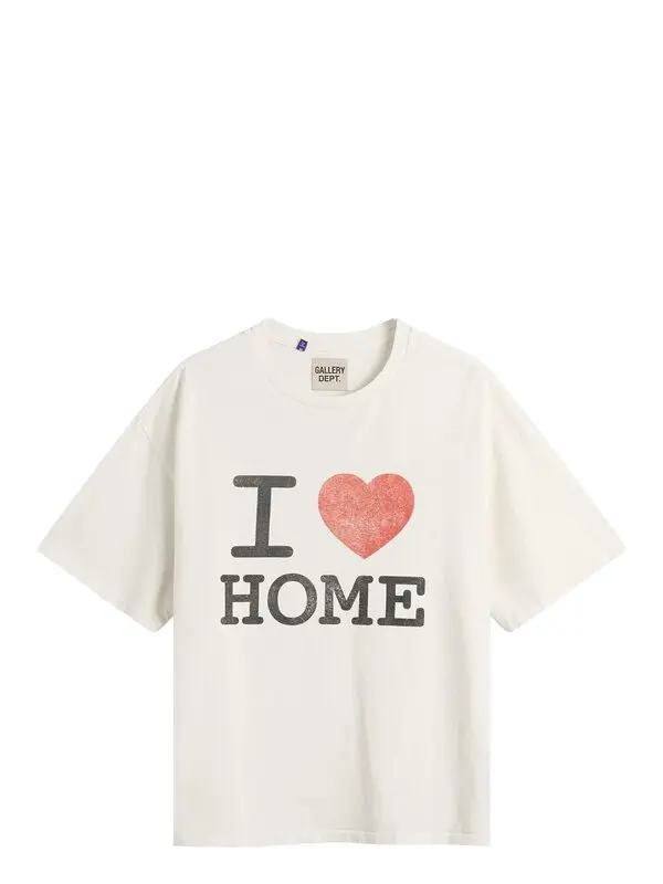 GALLERY DEPT. I Love Home T-shirt - Light Archival