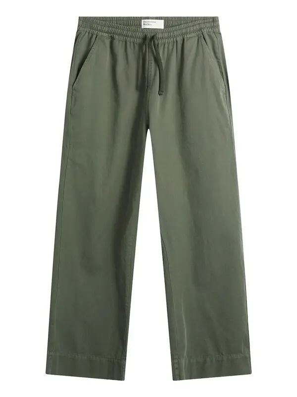 Universal Works Kelly Cotton Judo Pant - Olive