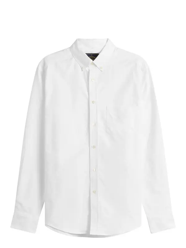 Portuguese Flannel Belavista Button Down Oxford Shirt - White