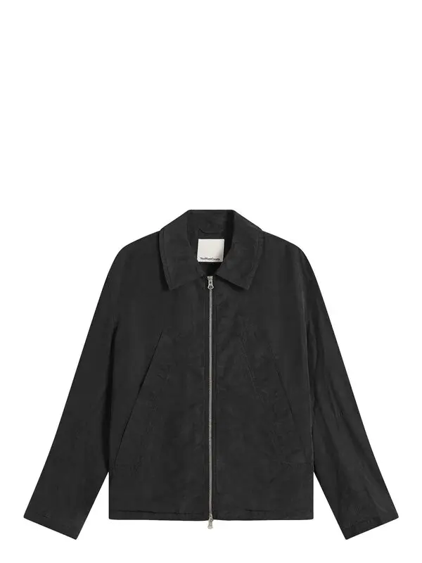 You Must Create Garment Dye Repetition Jacket - Black