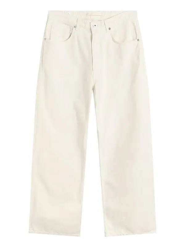 Norse Projects Korshavn Relaxed Twill 5 Pocket Trousers - Natural Ecru