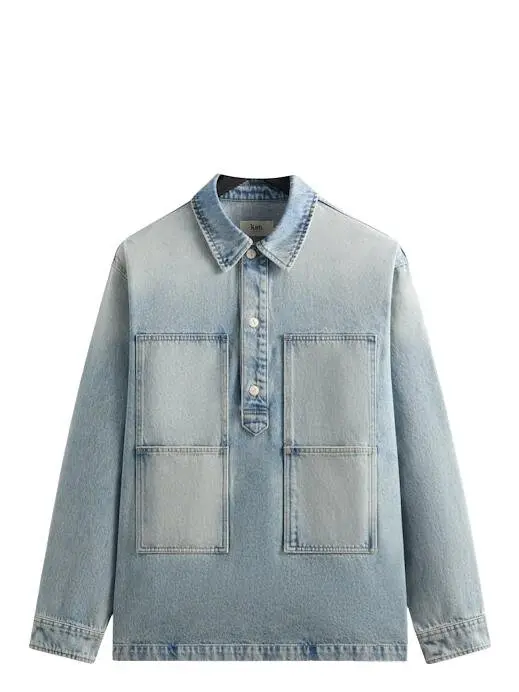 Kith Denim Paterson Pullover Shirt - Bailey Wash
