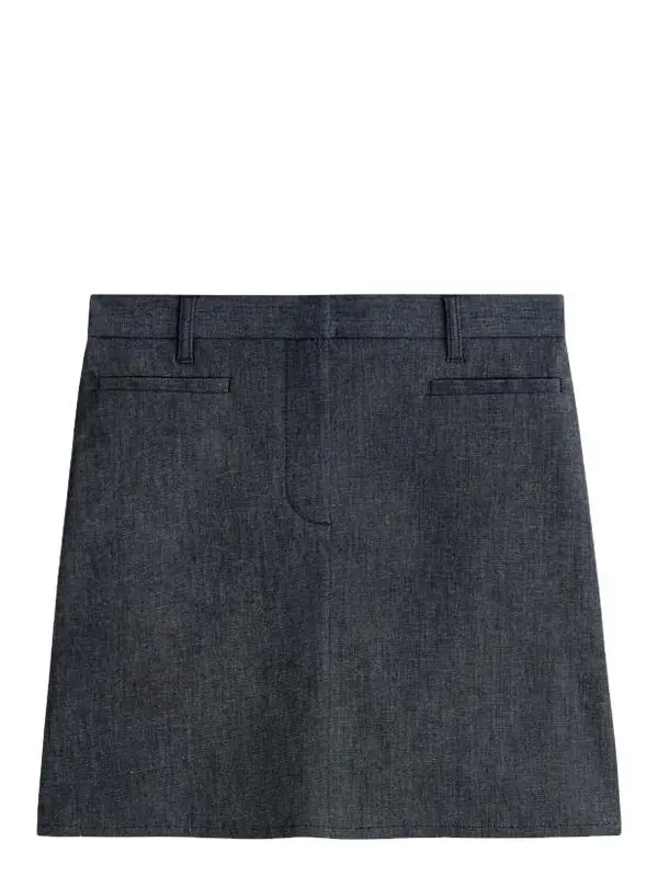 Cos Denim Mini Skirt - Indigo