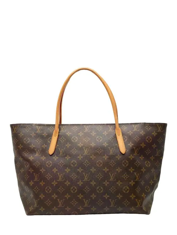 LOUIS VUITTON 2012 Monogram Raspail Mm Tote Bag - Brown