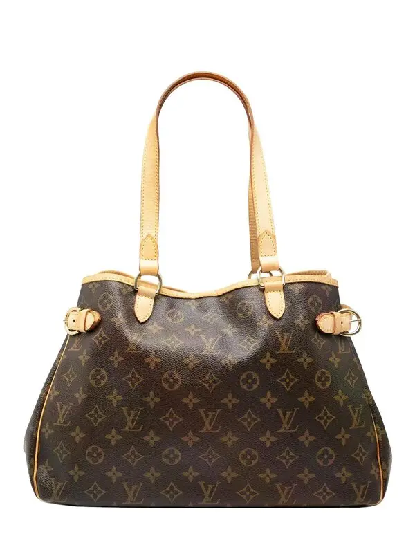 LOUIS VUITTON 2006 Monogram Batignolles Horizontal Tote Bag - Brown