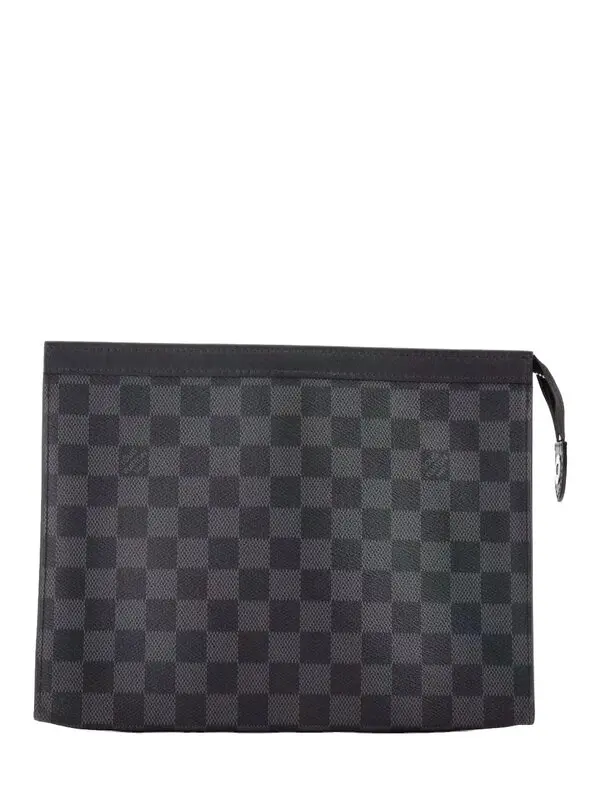 LOUIS VUITTON Pochette Voyage Damier Graphite Mm - Black