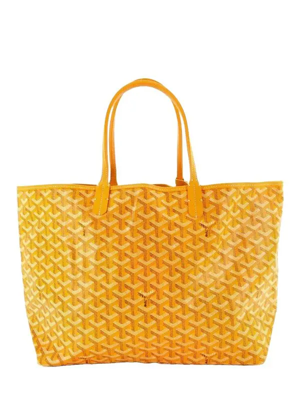Goyard Saint Louis Coated Canvas Pm Tote Bag - Black