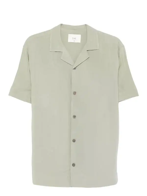 CHE Buttoned Short-sleeve Shirt - Green