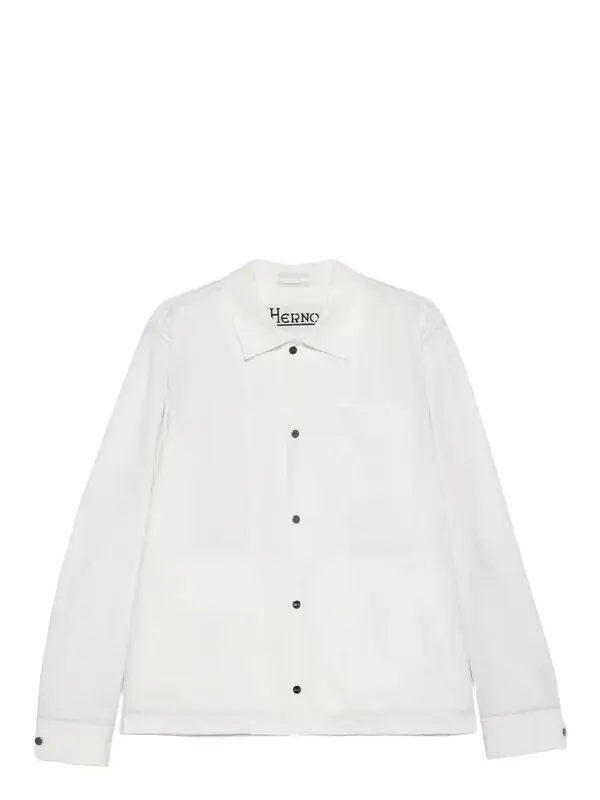 Herno Button Jacket - White