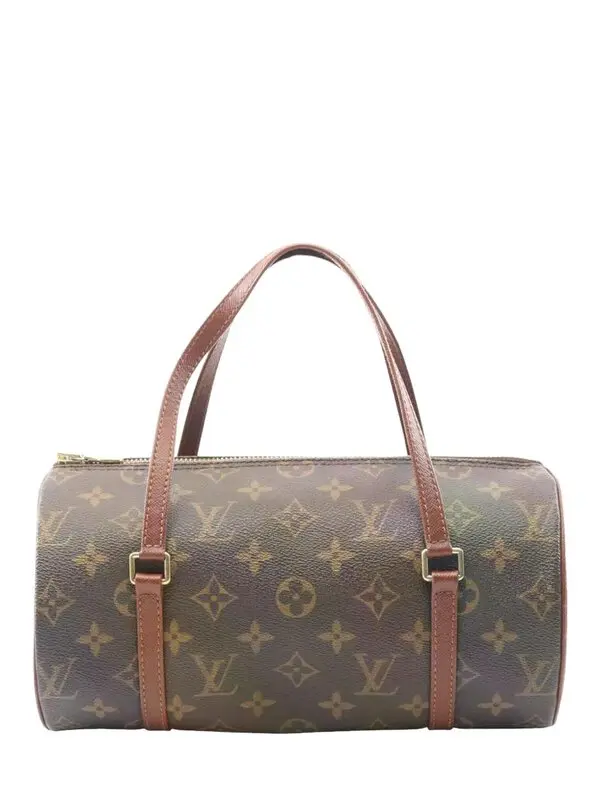 LOUIS VUITTON 2000 Monogram Papillon 26 Handbag - Brown