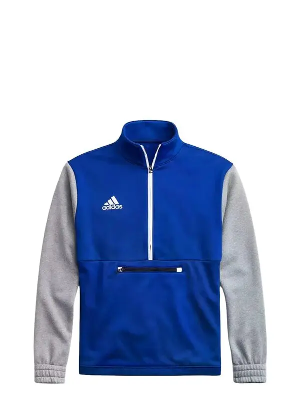 Adidas Team Issue Zip Sweatshirt - Blue