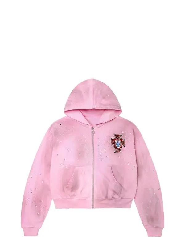 VALE FOREVER Forever Venus Zip Hoodie - Pink
