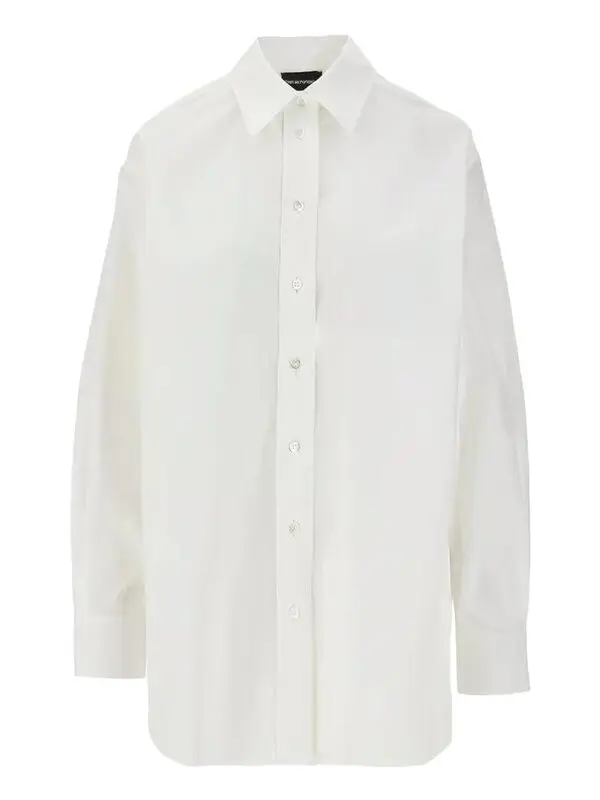 Emporio Armani Oversized Shirt - White