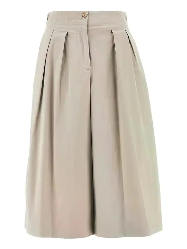 Emporio Armani Pleated Trousers - Neutrals