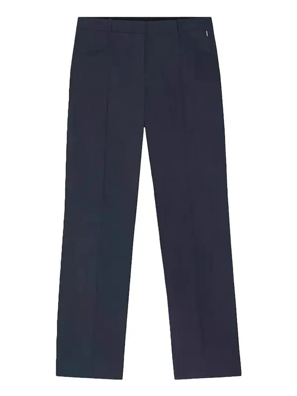 BOSS Straight-leg Trousers - Blue