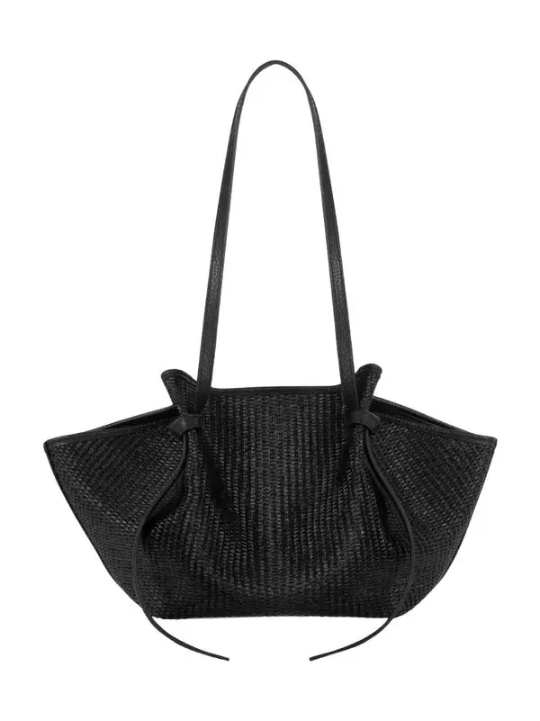 Yuzefi Mochi Knot-detail Shoulder Bag - Black