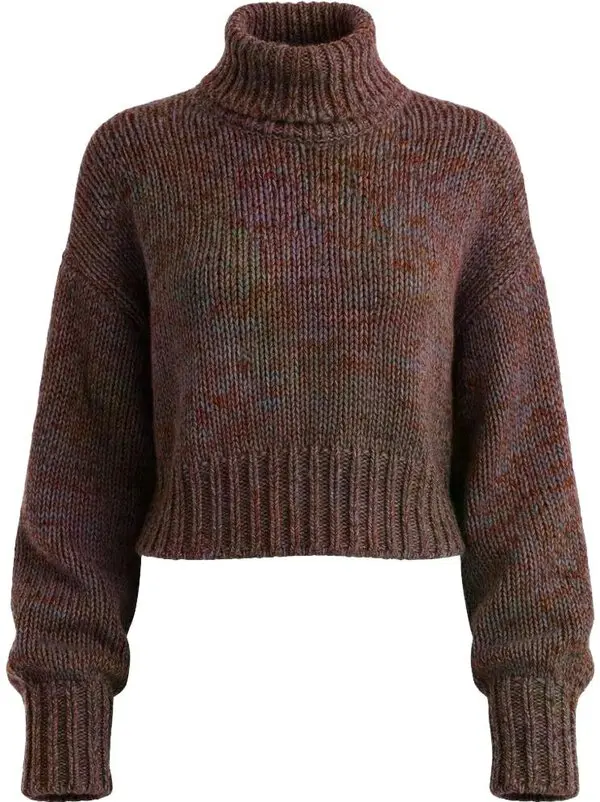 Sablyn Darcey Roll-neck Sweater - Brown