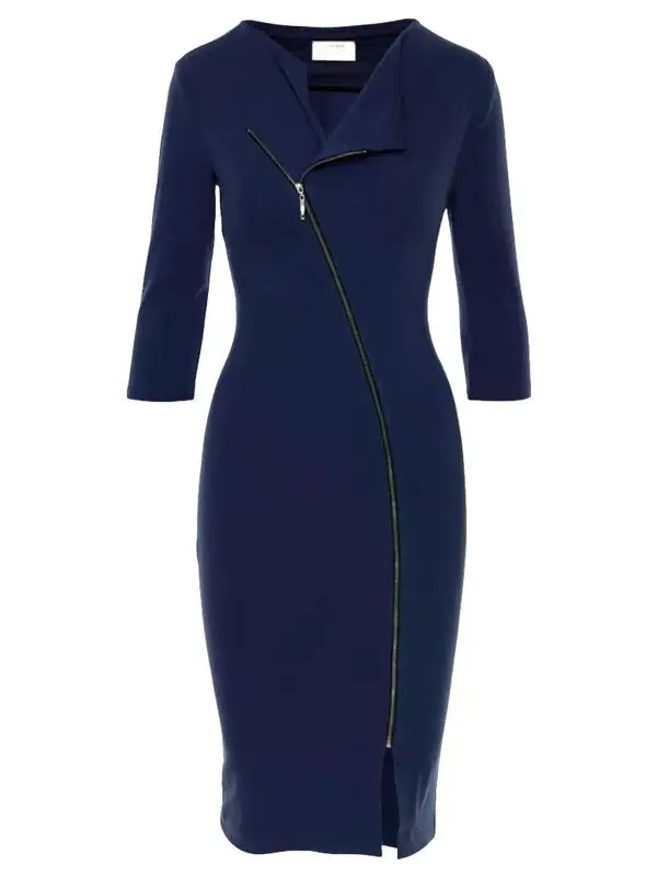 ROSERRY Zip-fastening Midi Dress - Blue