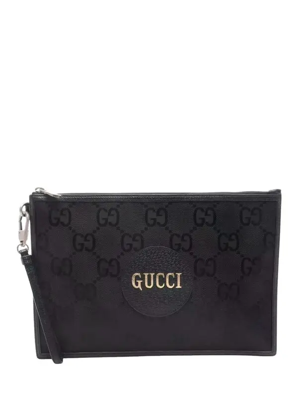 Gucci Gg Nylon Off The Grid Pouch - Black