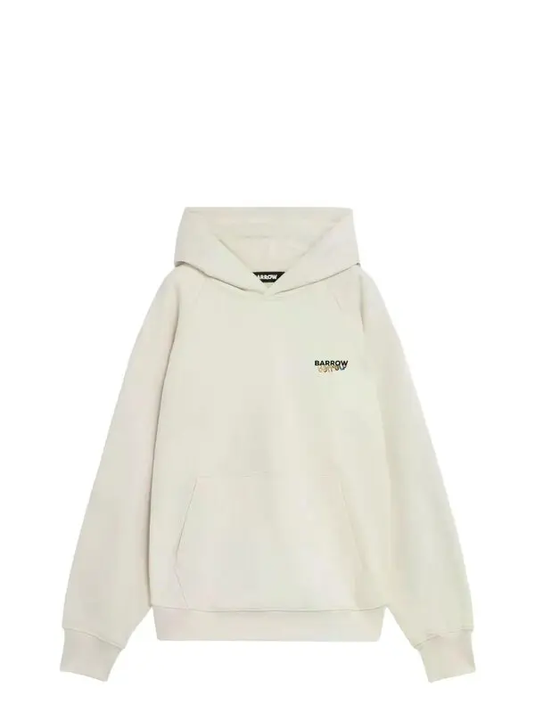 BARROW Graphic Print Hoodie - Neutrals