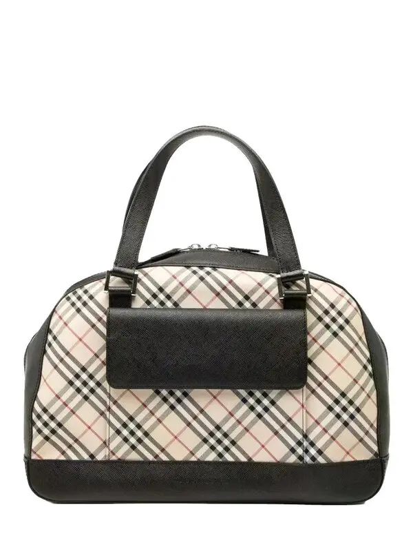 Burberry Nova Check Handbag - Brown