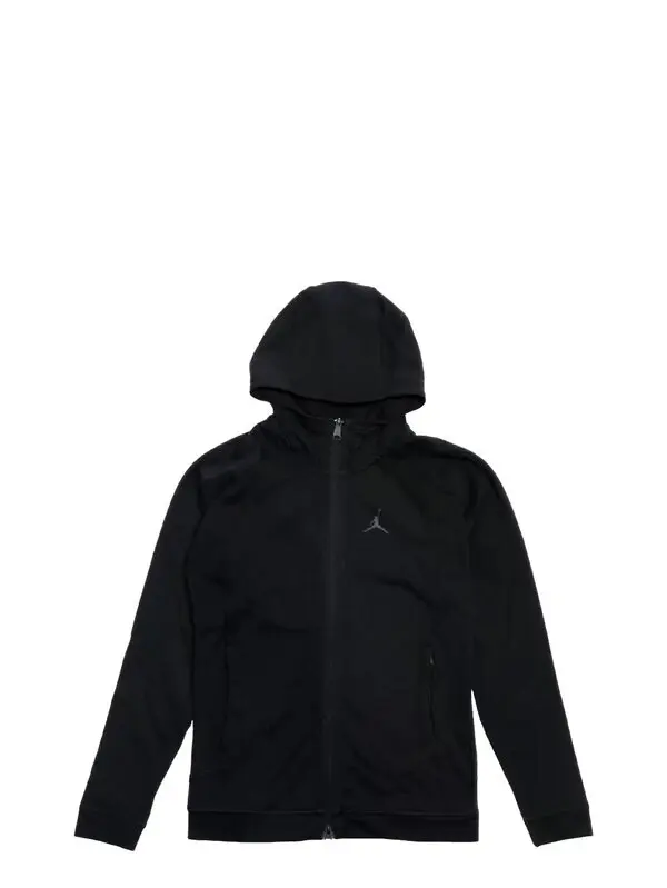 JORDAN Air Fleece Zip-up Hoodie - Black