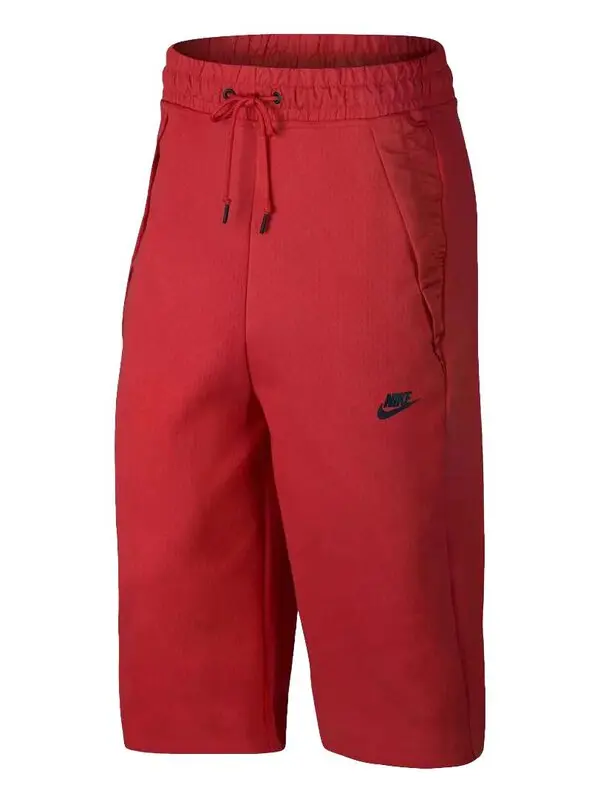 Nike Tech Fleece Capri Trousers - Red