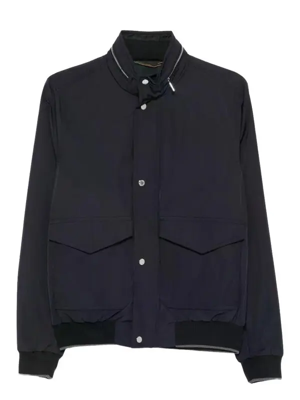 MOORER Button-up Jacket - Black